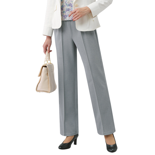 サマーパンツ レディース シニア 春夏 日本製 セオαの涼やか美脚パンツ（3色組） 選べる股下丈 セオアルファ 涼感パンツ 婦人服 ミセス 女性 ブラック グレー ベージュ 黒 灰色 シニアファッション 50代 60代 70代 80代 おしゃれ 母の日 お母さん　fri　p21143