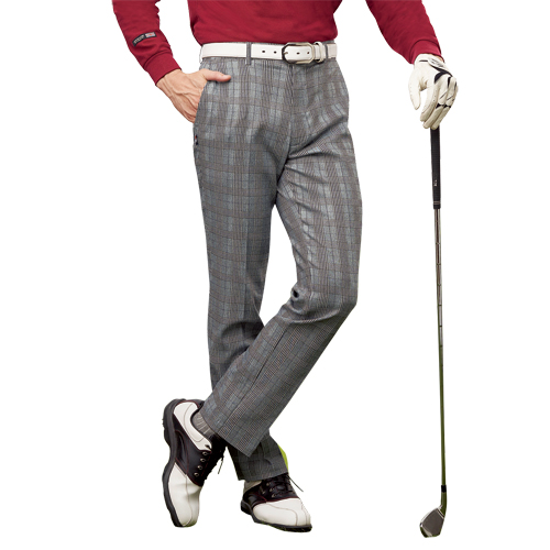 ストレッチパンツ メンズ シニア 秋冬 ユナイテッド・ゴルフ ゴルフにも仕事にも使える スーパーストレッチパンツ 2色組 選べる股下丈 パンツ ズボン ブラック グレー 紳士服 男性 シニアファッション 50代 60代 70代 80代 父の日 お父さん チェック 裾上げ済み　fri　p23211
