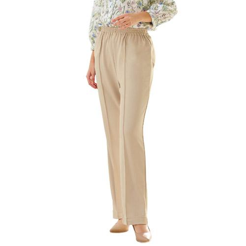 日本製 スペースマスター 夏の美脚見えパンツ 3色組 スラックス サマーパンツ レディース 婦人服 ミセス シニア 女性 グレー ベージュ ブラック 吸水速乾 抗菌 防臭 UVカット 紫外線対策 無地 シンプル 40代 50代 60代 70代 80代 母の日 お母さん 春夏　fri　p25555