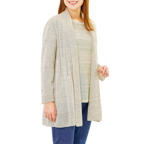カーディガン 麻 レディース 日本製 フレンチリネンカーディガン 全2色 婦人服 ミセス シニア 女性 グレージュ グリーン 羽織り ミドル丈 無地 シンプル 上品 おしゃれ カジュアル シニアファッション 40代 50代 60代 70代 80代 母の日 お母さん 春夏　fri　p25565