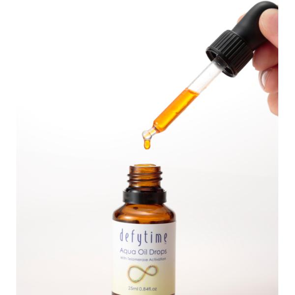 テロメア defytime the First PREMIUM ザ ファースト プレミアム ハイクラス エイジングケアクリーム 7.5g×2+アクアドロップオイル