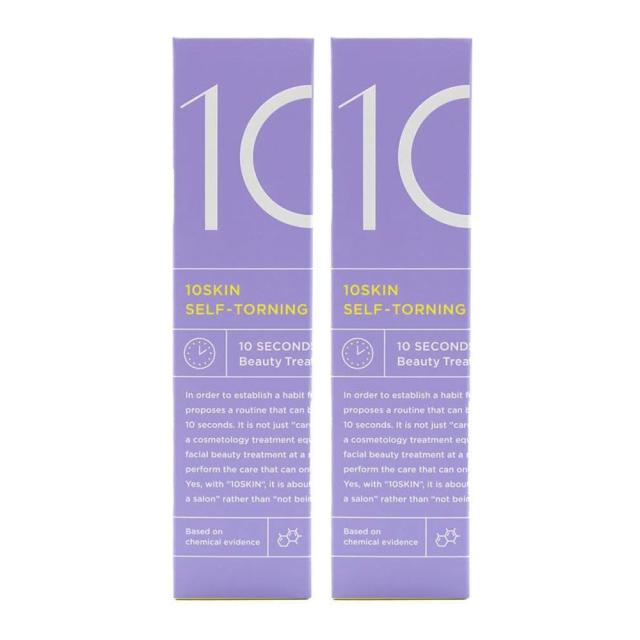 10skin セルフトーニングクレンジング110g×2個 正規品　10skin クレンジング  炭酸クレンジング　炭酸泡洗顔 炭酸 濃密泡 洗顔 パック 背中 頭皮 むくみ