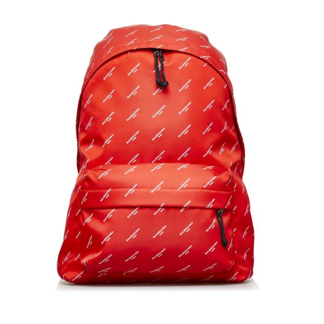 バレンシアガ エクスプローラー リュック バックパック 503221 レッド ナイロン キャンバス メンズ BALENCIAGA 【中古】