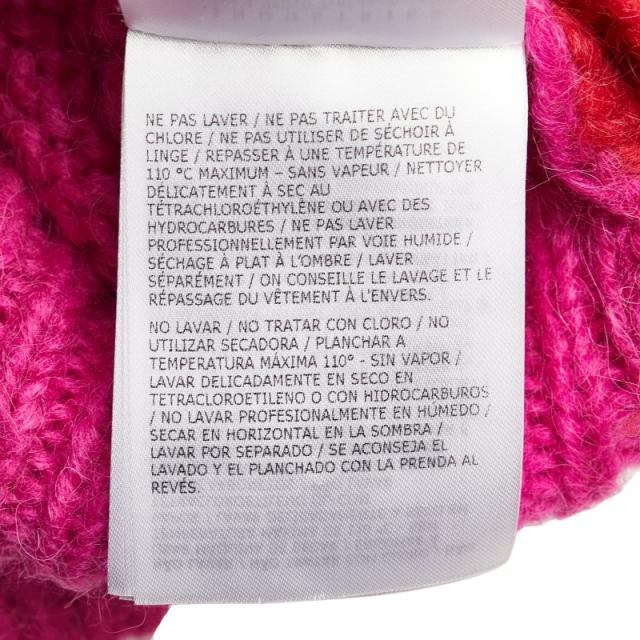 モンクレール 2021 ロゴワッペン ケーブル ニット セーター サイズ:S