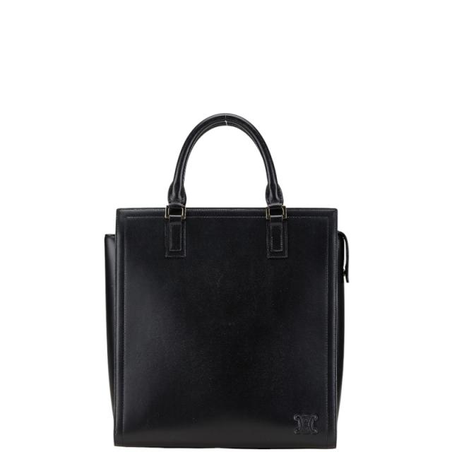 セリーヌ ハンドバッグ トートバッグ ブラック レザー レディース CELINE 【中古】