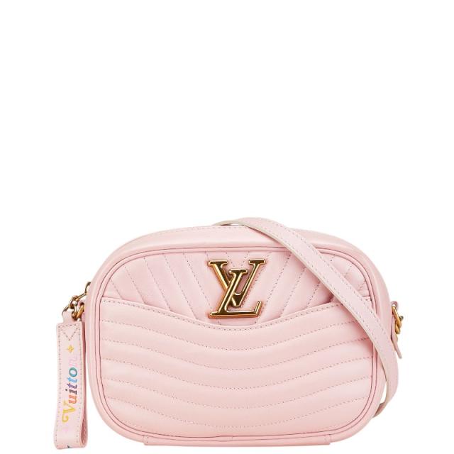 ルイ ヴィトン ニューウェーブカメラバッグ ショルダーバッグ M53683 ピンク レザー レディース LOUIS VUITTON 【中古】