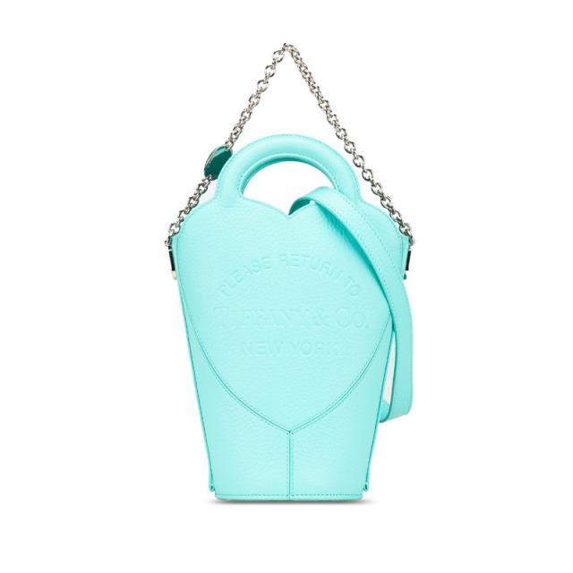 ティファニー リターントゥ ミニ クロスボディバッグ ハンドバッグ ショルダーバッグ 2WAY ティファニーブルー TIFFANY&Co. 【中古】