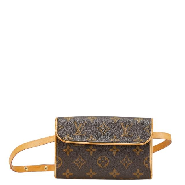ルイ ヴィトン モノグラム ポシェット フロランティーヌ ボディバッグ ウエストバッグ ショルダーバック M51855 LOUIS VUITTON 【中古】