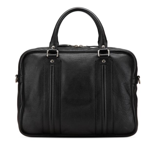 グッチ ビジネスバッグ ハンドバッグ 231850 ブラック レザー レディース GUCCI 【中古】