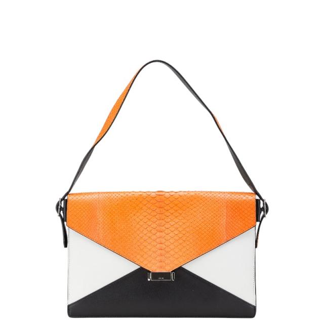 セリーヌ ワンショルダーバッグ マルチカラー レザー パイソン レディース CELINE 【中古】