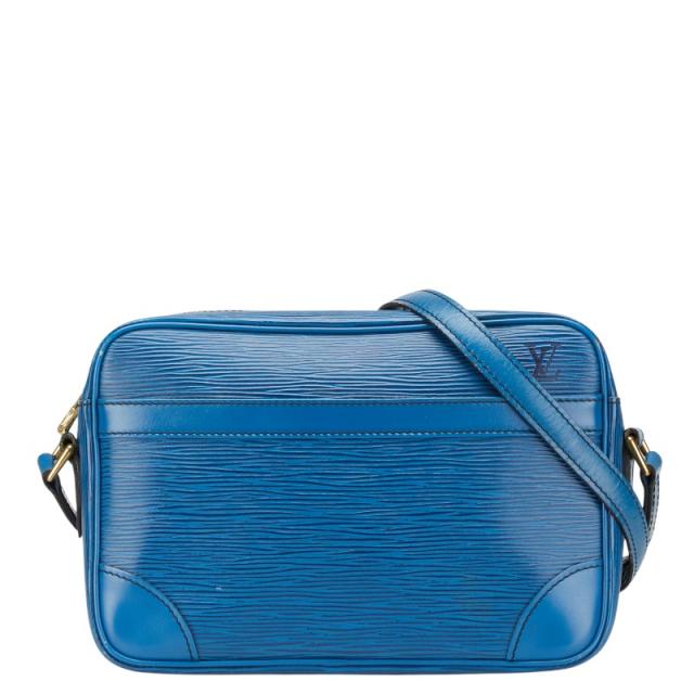 ルイ ヴィトン エピ トロカデロ24 斜め掛け ショルダーバッグ M52315 トレドブルー レザー レディース LOUIS VUITTON 【中古】