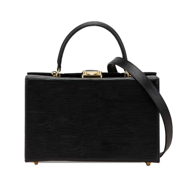 フェンディ ハンドバッグ ショルダーバッグ 2WAY ブラック レザー レディース FENDI 【中古】