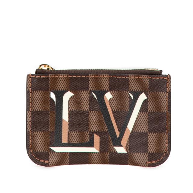 ルイ ヴィトン ダミエ ベルモントNV MM 付属ポーチ ポーチ ケース N60293 ブラウン マルチカラー PVC LOUIS VUITTON 【中古】