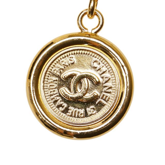 シャネル ヴィンテージ ココマーク 31 RUE CAMBON PARIS チェーン ベルト ゴールド メッキ レディース CHANEL 【中古】