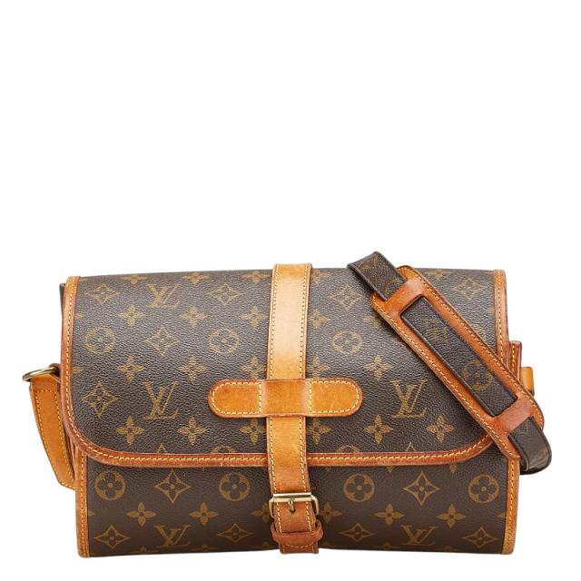 ルイ ヴィトン モノグラム マルヌ ショルダーバッグ M51369 ブラウン PVC レザー レディース LOUIS VUITTON 【中古】