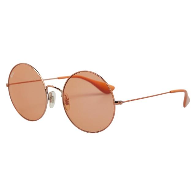 レイバン サングラス ゴールド オレンジ プラスチック レディース Ray-Ban 【中古】