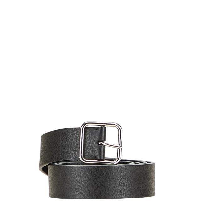 バレンシアガ エブリデイ ベルト サイズ：95 518417 ブラック レザー レディース BALENCIAGA 【中古】