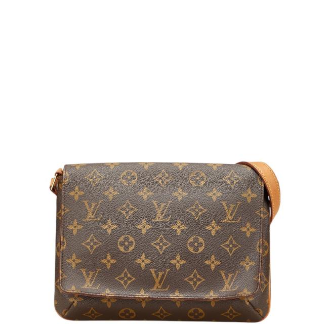 ルイ ヴィトン モノグラム ミュゼット タンゴ ショート ショルダーバッグ ハンドバッグ M51257 ブラウン PVC LOUIS VUITTON 【中古】
