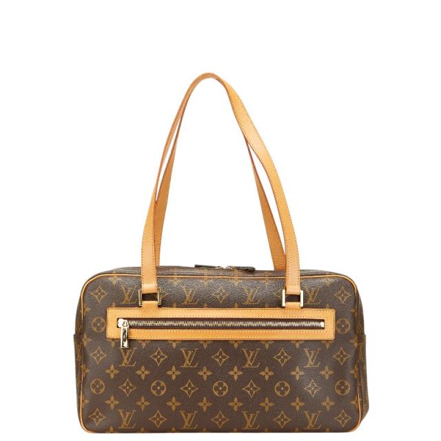 ルイ ヴィトン モノグラム シテGM ハンドバッグ ショルダーバッグ M51181 ブラウン PVC レザー レディース LOUIS VUITTON 【中古】