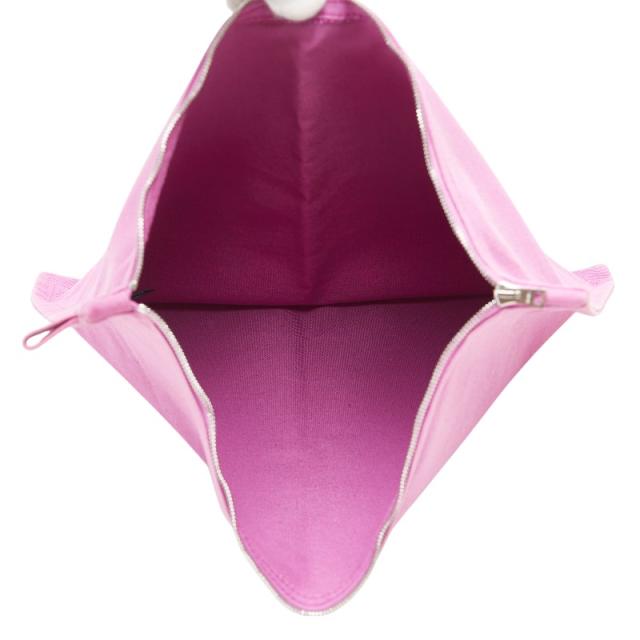 エルメス ボラボラ ポーチGM フラットポーチ ピンク キャンバス レディース HERMES 【中古】 エルメス ボラボラ ポーチGM フラットポーチ ピンク キャンバス