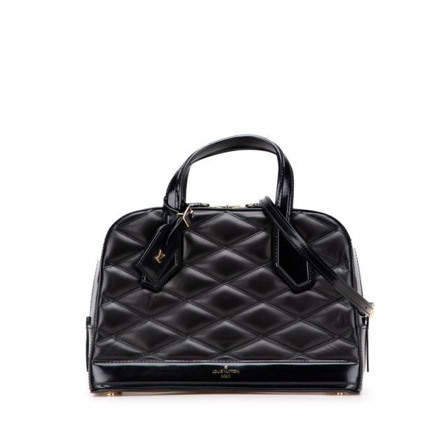 ルイ ヴィトン マルタージュ ドラ PM ハンドバッグ ショルダーバッグ 2WAY M50514 ブラック レザー レディース LOUIS VUITTON 【中古】
