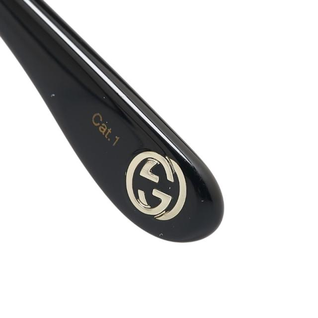 グッチ ロゴ アイウェア バタフライ サングラス GG0472SA ブラック