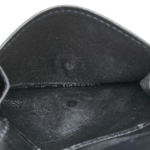 ジミーチュウ HAWLEY ホーリー 三つ折り財布 ブラック レザー