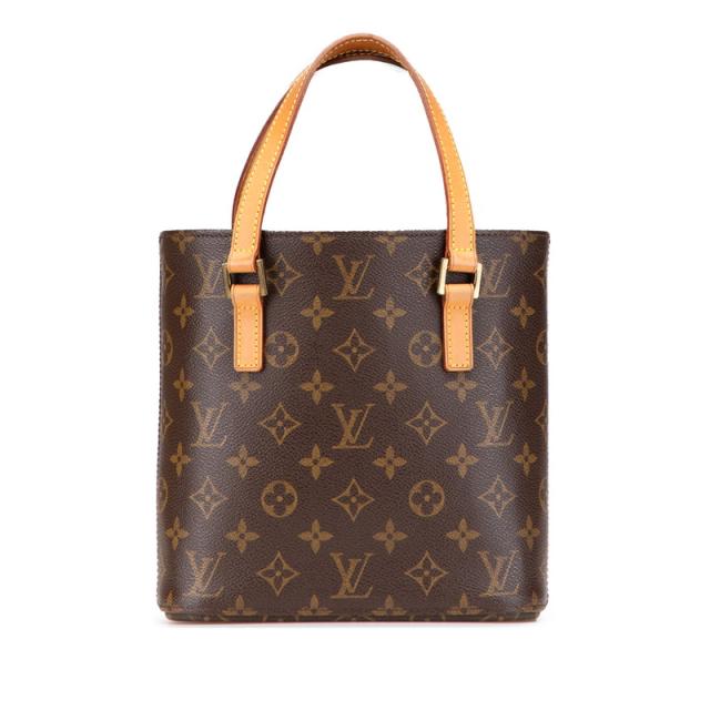 ルイ ヴィトン モノグラム ヴァヴァンPM  ハンドバッグ トートバッグ M51172 ブラウン PVC レザー レディース LOUIS VUITTON 【中古】