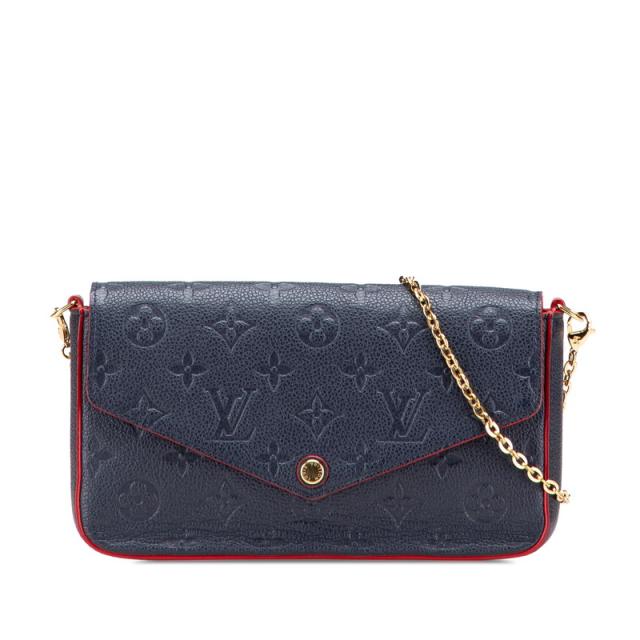ルイ ヴィトン モノグラム アンプラント ポシェット フェリシー 斜め掛け チェーン ショルダーバッグ M64099 LOUIS VUITTON 【中古】