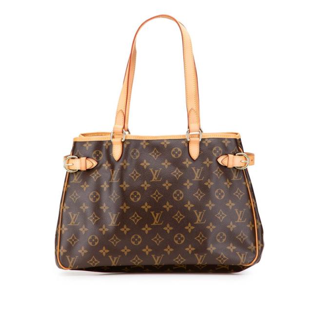 ルイ ヴィトン モノグラム バティニョール オリゾンタル ショルダーバッグ ハンドバッグ M51154 ブラウン PVC LOUIS VUITTON 【中古】