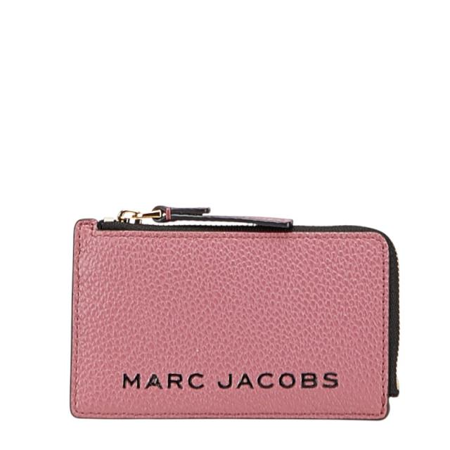 マークジェイコブス ザ ボールド ケース パスケース フラグメントケース ピンク レザー レディース MARC JACOBS 【中古】