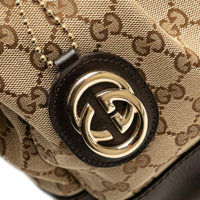 グッチ GGキャンバス スーキー トートバッグ ショルダーバッグ 2WAY