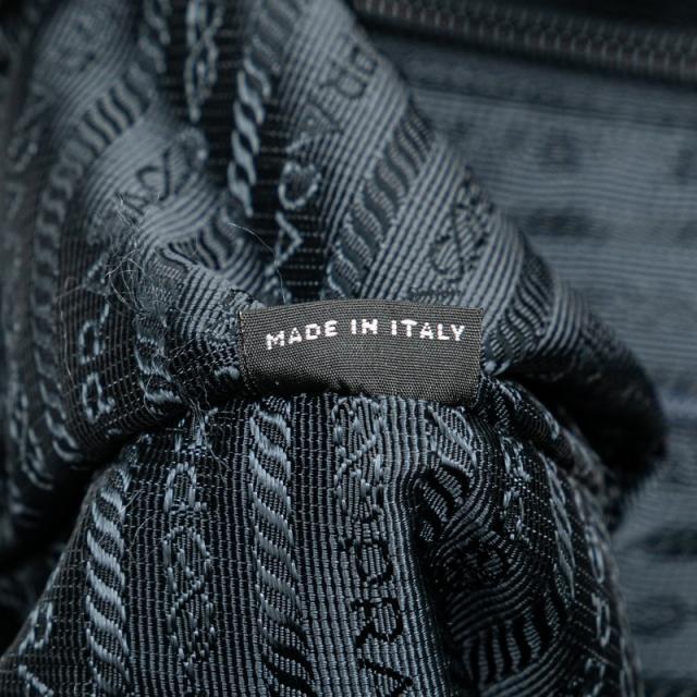 プラダ 総柄 三角ロゴプレート トートバッグ ショルダーバッグ 2WAY