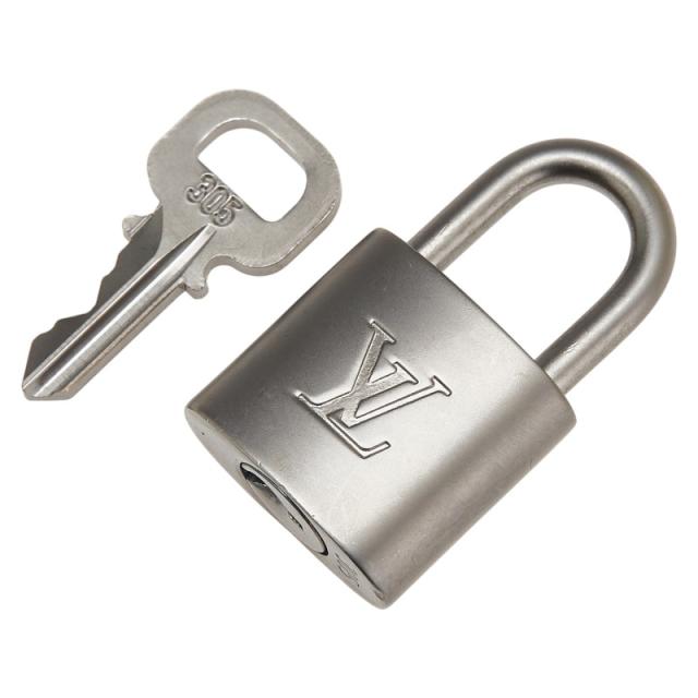 ルイ ヴィトン カデナ 南京錠 キー セット シルバー メタル レディース LOUIS VUITTON 【中古】