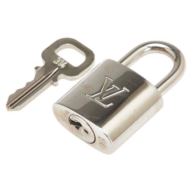 ルイ ヴィトン カデナ 南京錠 キー セット シルバー メタル レディース LOUIS VUITTON 【中古】