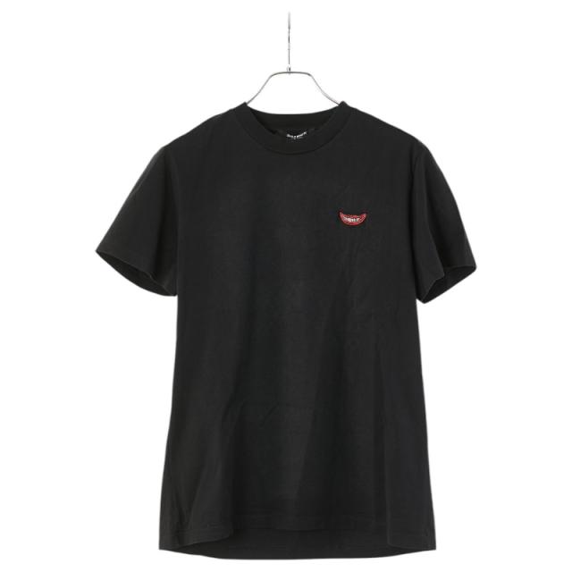 ステラマッカートニー No Smile No Service 半袖Ｔシャツ サイズ:M ブラック マルチカラー コットン メンズ Stella McCartney 【中古】