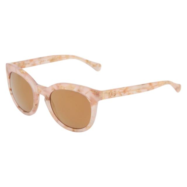 ドルチェアンドガッバーナ サングラス DG4249 2928/F9 ピンク プラスチック レディース DOLCE&GABBANA 【中古】