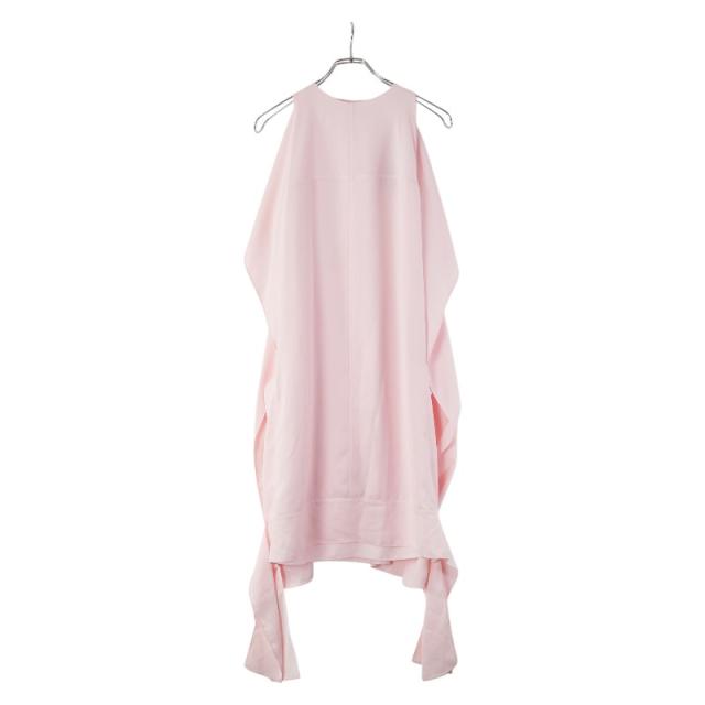 バーバリー ドレス ノースリーブワンピース サイズ:6 ピンク ポリエステル レディース BURBERRY 【中古】