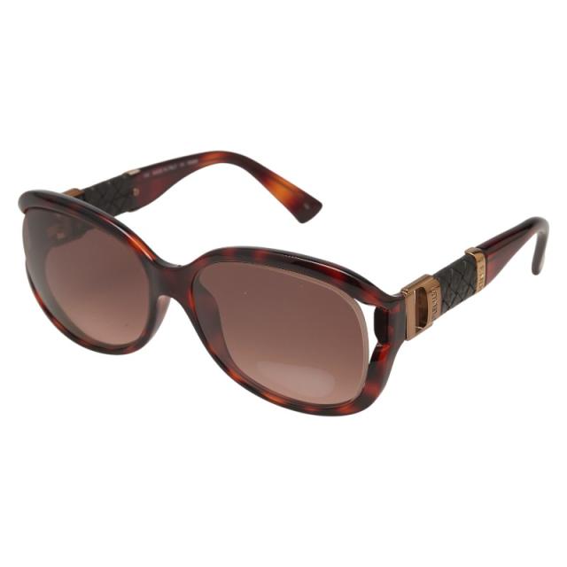 フェンディ サングラス 度入り FS5247K ブラウン ブラック プラスチック レディース FENDI 【中古】