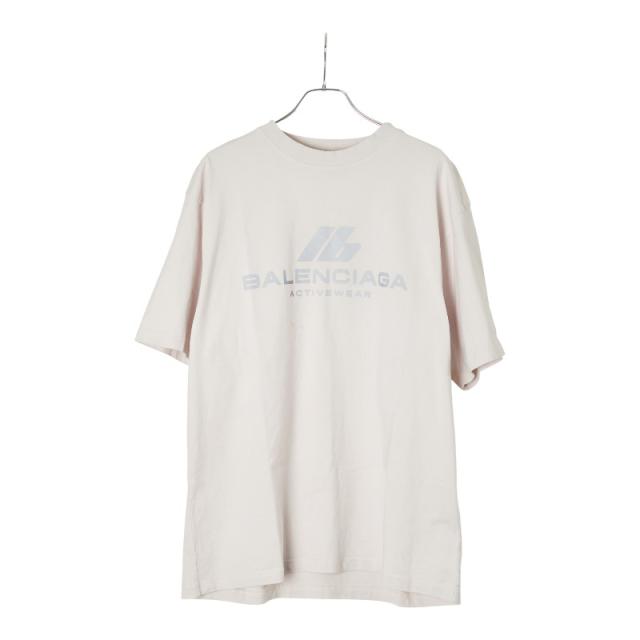 バレンシアガ Tシャツ アクティブウェア サイズ：3 ライトピンク コットン メンズ BALENCIAGA 【中古】