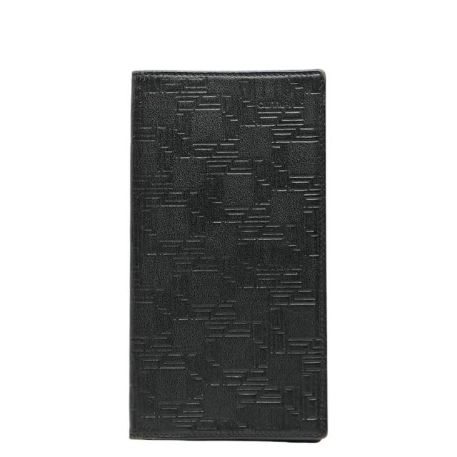 ダンヒル D-EIGHT ディーエイト 札入れ ブラック レザー メンズ Dunhill 【中古】