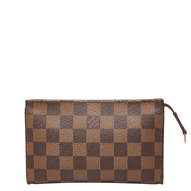 ルイ ヴィトン ダミエ マレ 付属品 ポーチ トートバッグ ショルダーバッグ N42240 ブラウン PVC レザー レディース LOUIS VUITTON 【中古】