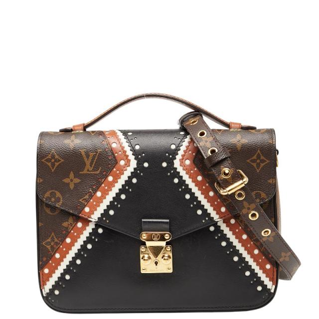 ルイ ヴィトン モノグラム リバース ポシェット メティスMM ハンドバッグ ショルダーバッグ 2WAY M43488 LOUIS VUITTON 【中古】