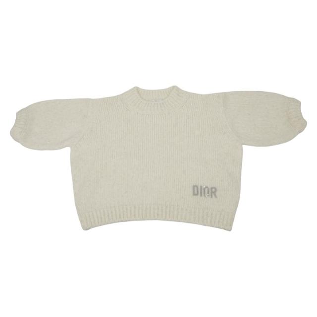ディオール ニット サイズ:8 ホワイト ポリエステル アルパカ キッズ Dior 【中古】