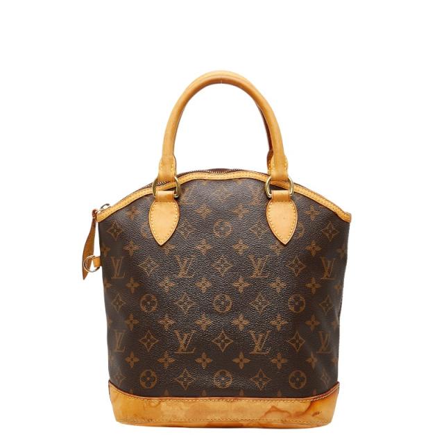 ルイ ヴィトン モノグラム ロックイット トートバッグ M40102 ブラウン PVC レザー レディース LOUIS VUITTON 【中古】