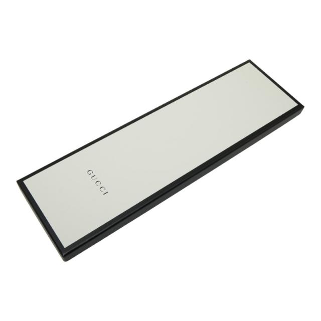 グッチ インターロッキング ストライプ ネクタイ レッド ブラウン