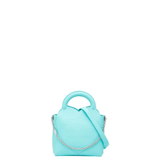 ティファニー リターントゥ ハンドバッグ ショルダーバッグ 2WAY ティファニーブルー レザー レディース TIFFANY&Co. 【中古】