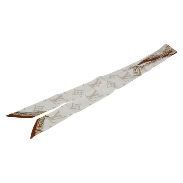 ルイ ヴィトン アルティメット モノグラム バンドーBB スカーフ M7777 ベージュ マルチカラー レディース LOUIS VUITTON 【中古】