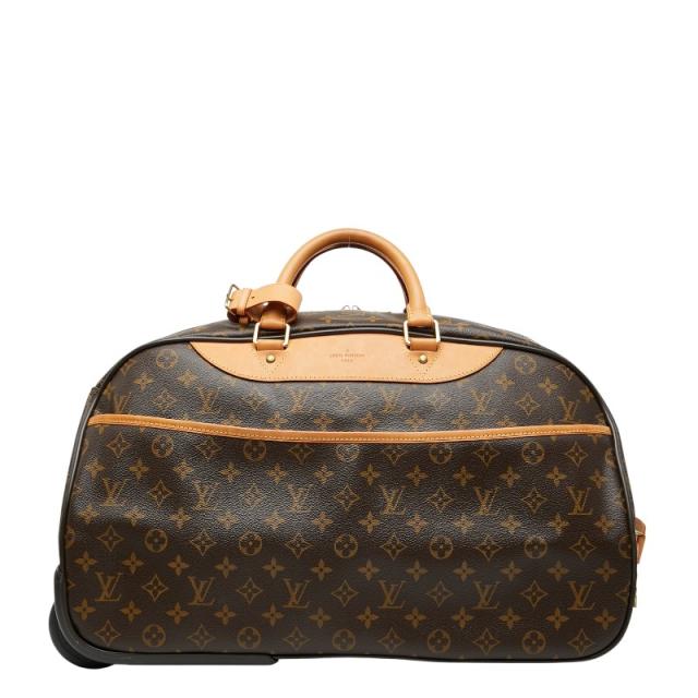 ルイ ヴィトン モノグラム エオール50 ボストンバッグ キャリーバッグ M23204 ブラウン PVC レザー レディース LOUIS VUITTON 【中古】