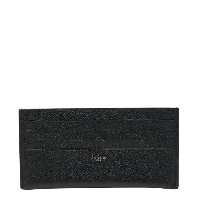 ルイ ヴィトン モノグラム アンプラント ポシェットフェリシー 付属品 カードケース M82477 ブラック レザー LOUIS VUITTON 【中古】